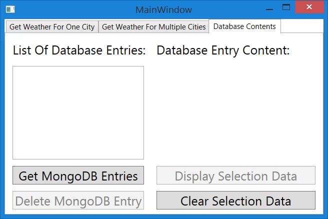 Open Weather Map Application